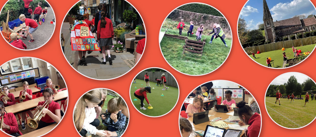A warm welcome to you from all at Clearwell C of E Primary School